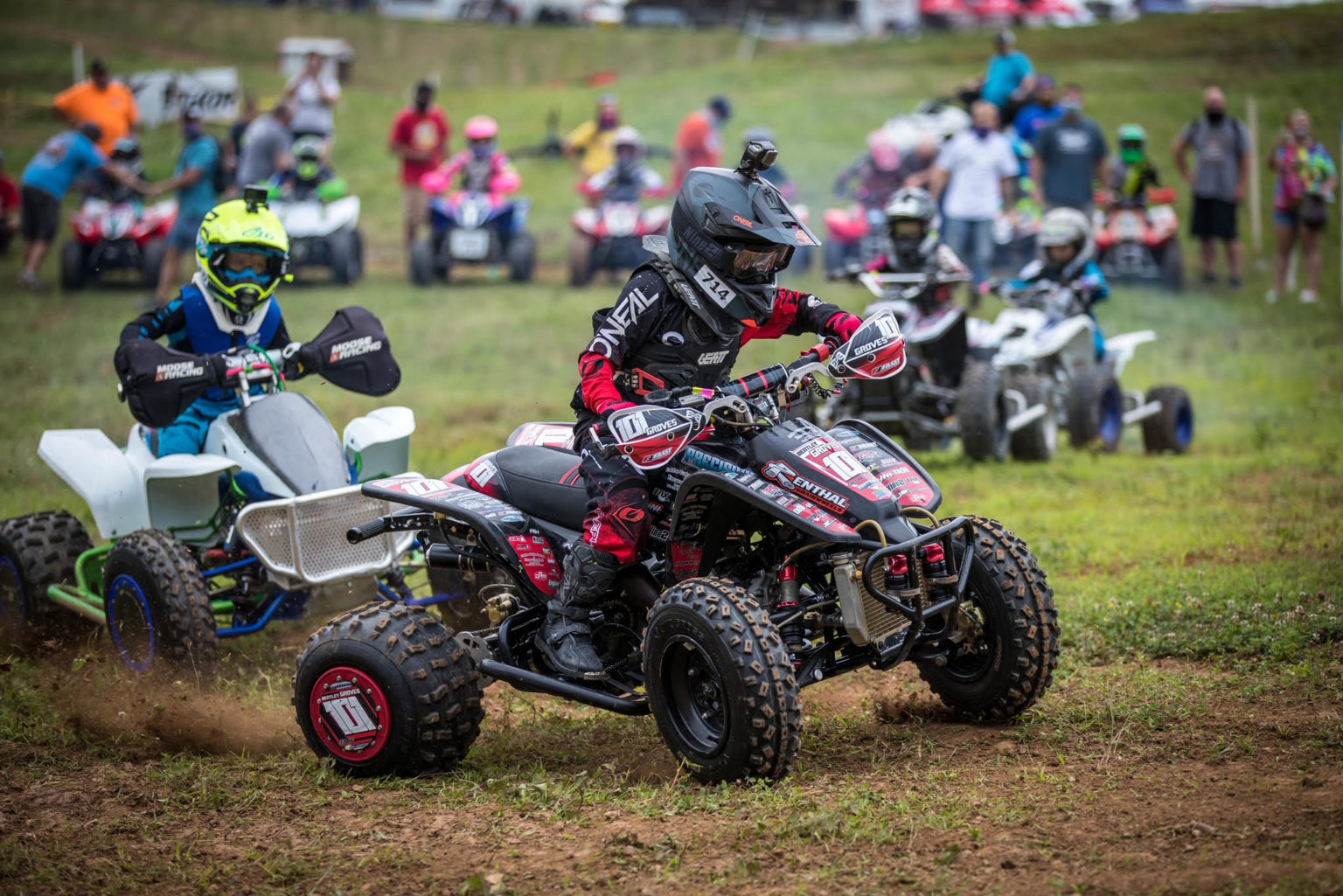 GPS Sponsored Rider Bentley Groves grabs GNCC Micro ATV Jr. Class ...